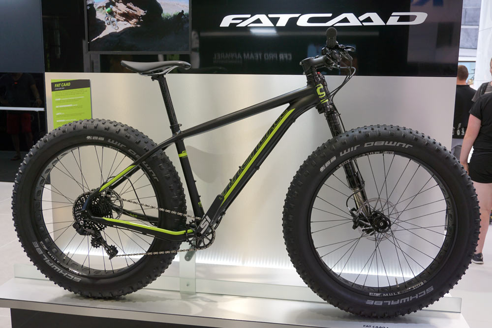EB15: 2016 Cannondale mountain bikes get bigger with FatCAAD fat bike ...