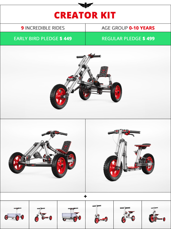 Build a Kid's Bike, Scooter, Trike and Much Much More from Scratch with ...