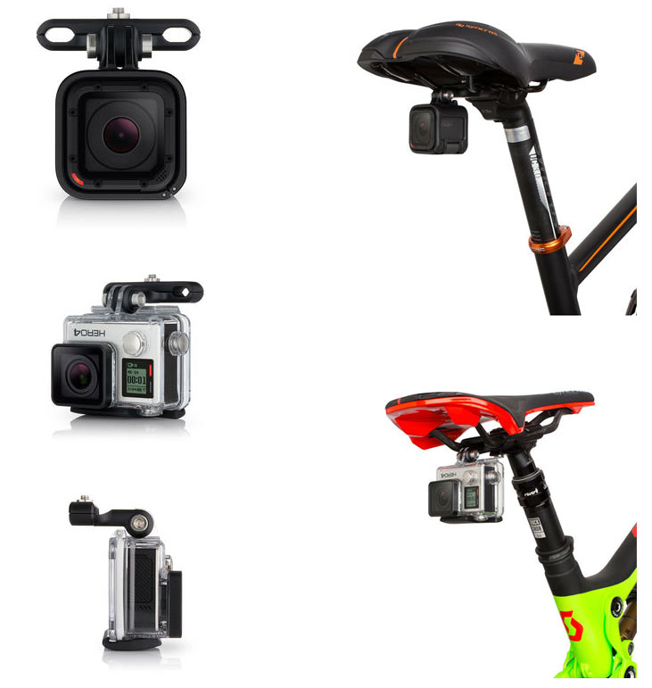 GoPro adds "Pro" handlebar & saddle mounts, plus Seeker backpack for ...